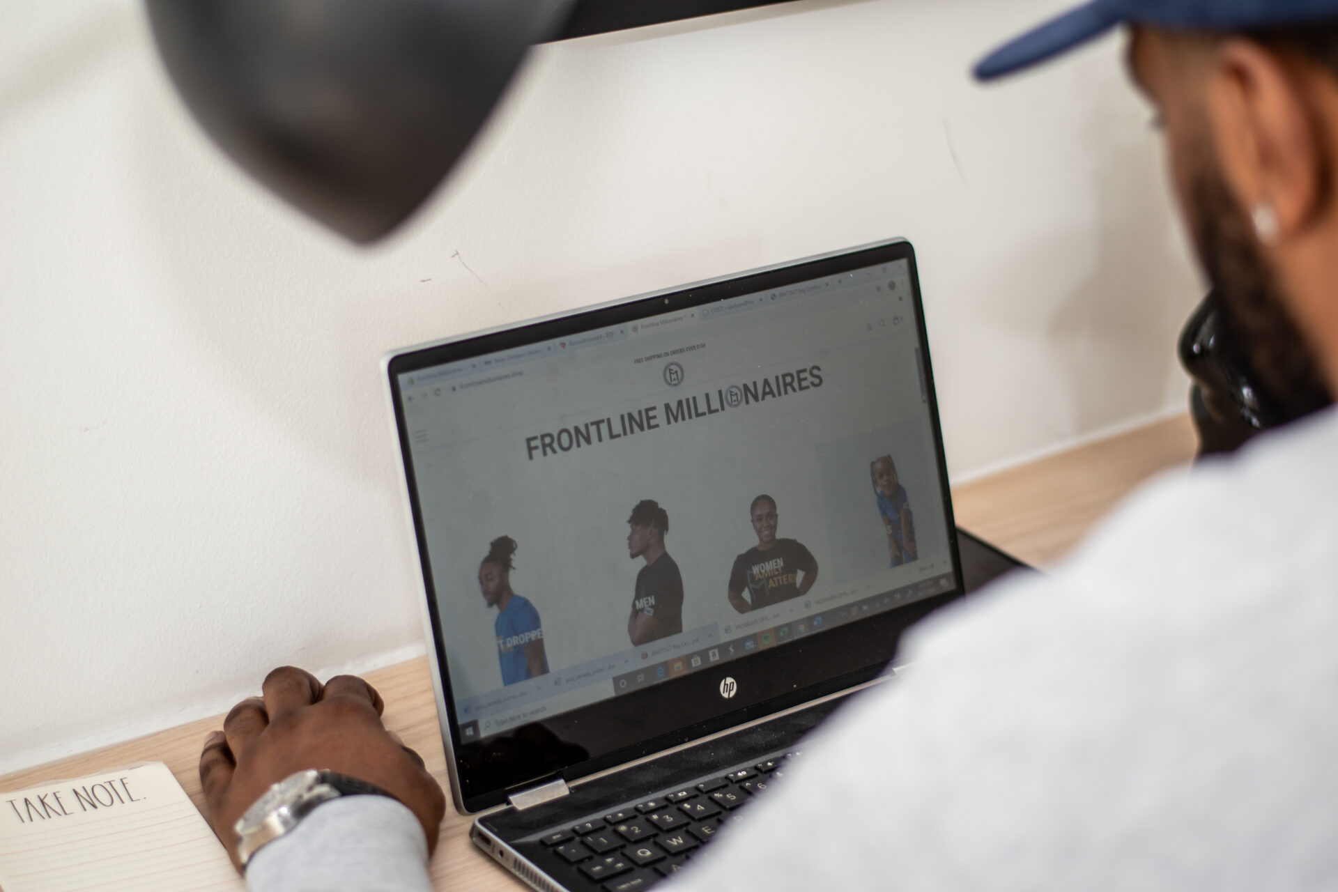 FRONTLINE MILLIONAIRES DELIVERS FASHION THAT HAS PURPOSE