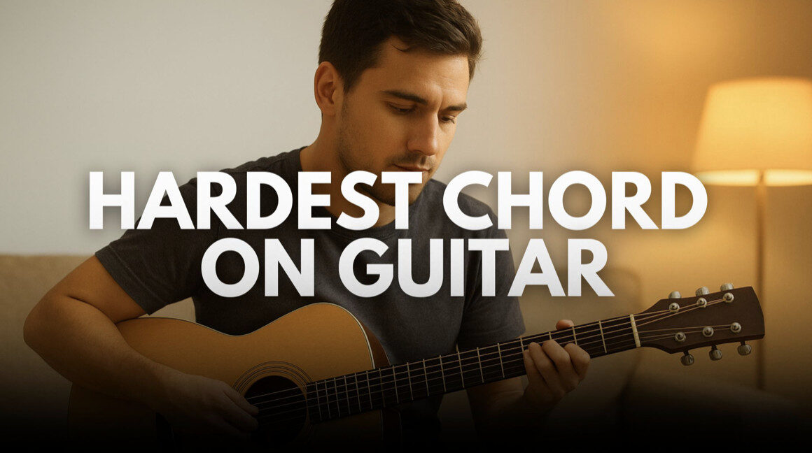 The Hardest Chord on Guitar to Execute and Tips for Newbie Guitarists ...